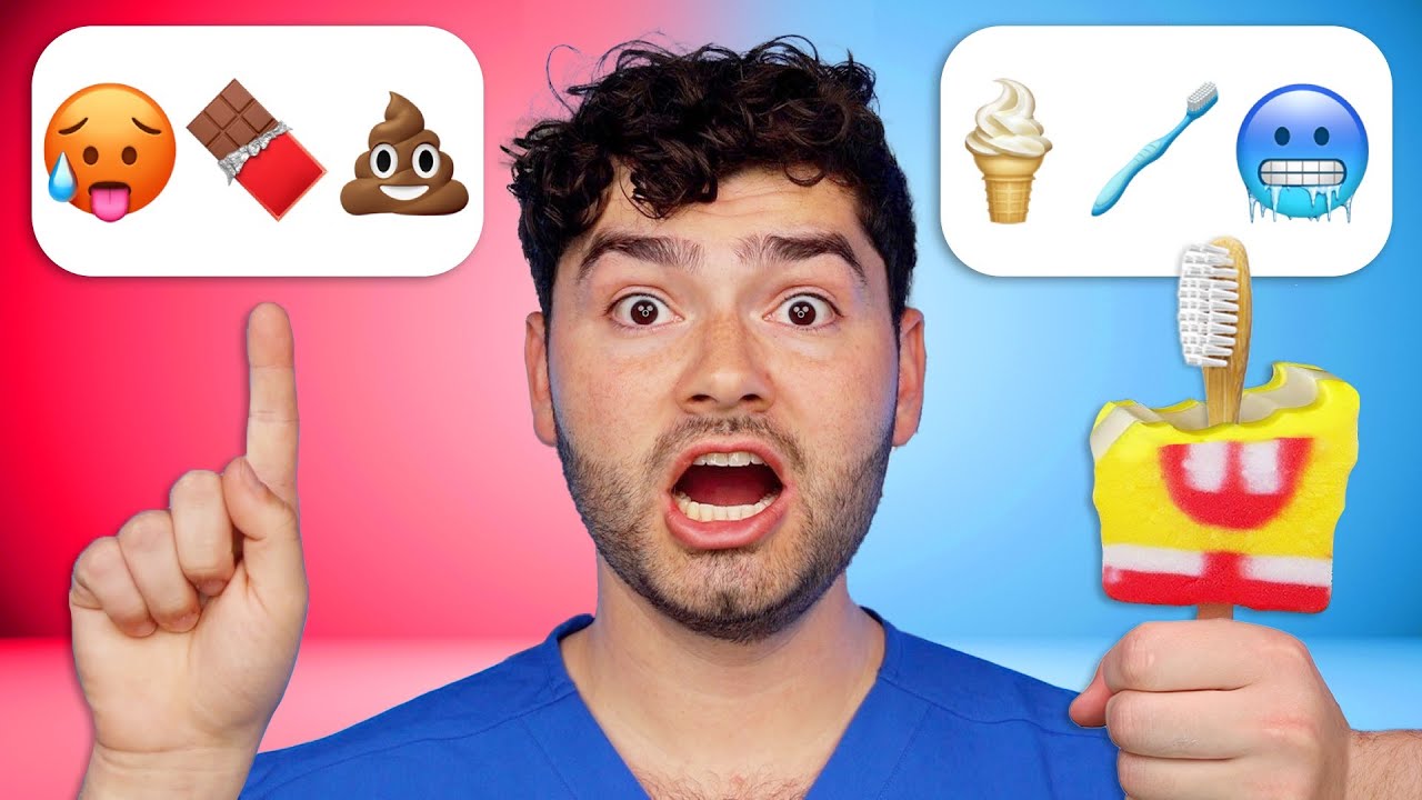 Left or right? (ASMR toothbrush battle!)