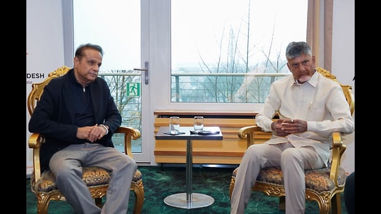 Andhra, Telangana CMs kick off Davos investment pitches