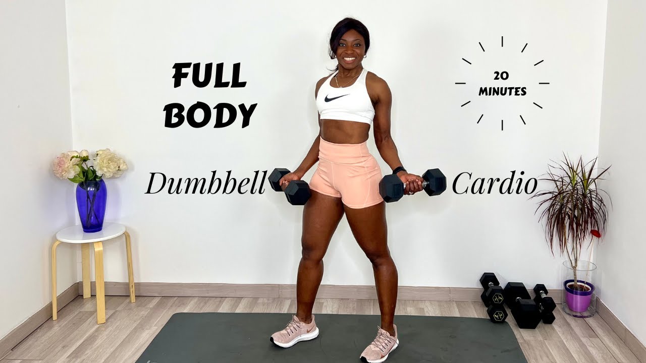Why dumbbell cardio works for advanced full-body conditioning