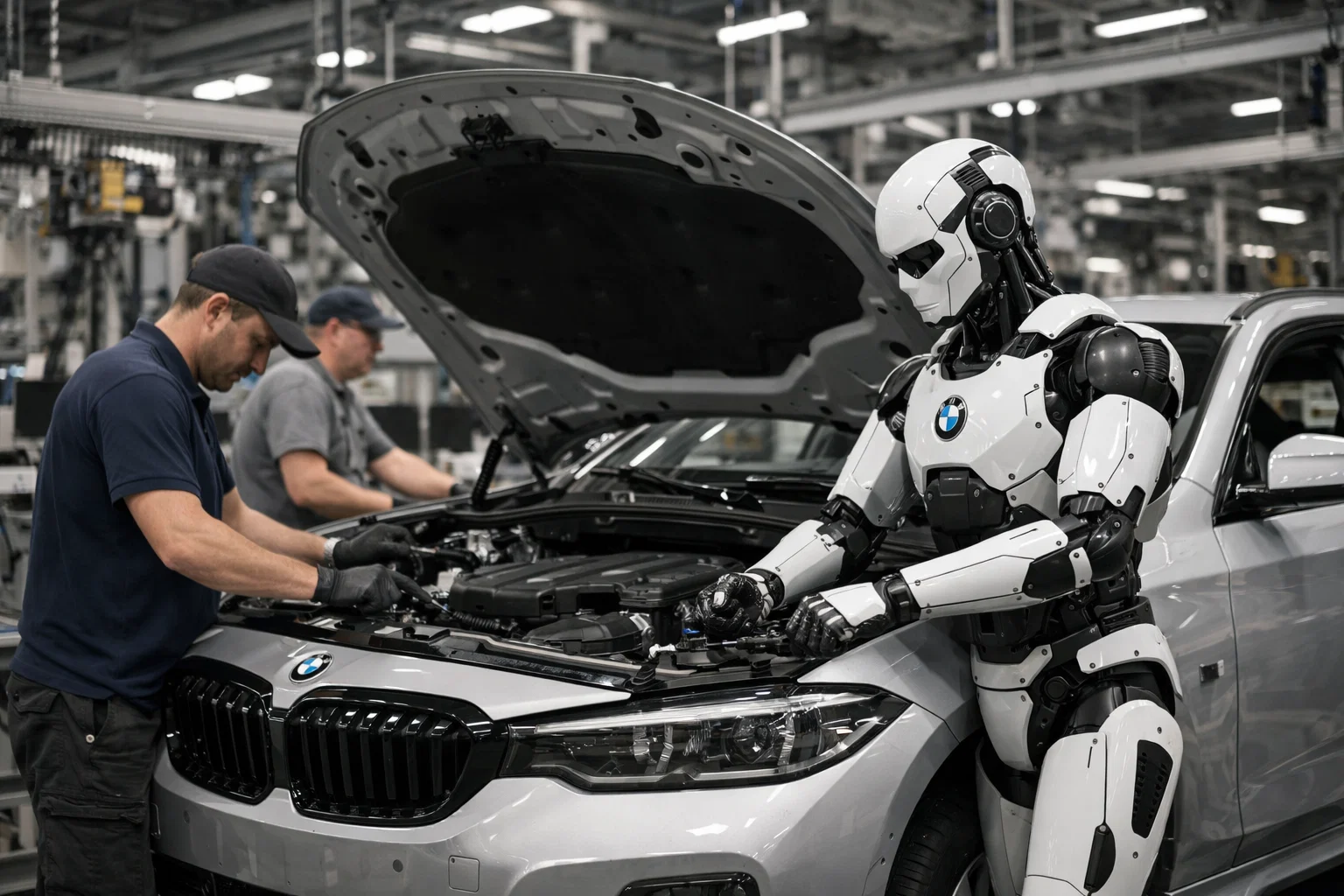 BMW let robots run the factory line. Here’s why it matters.
