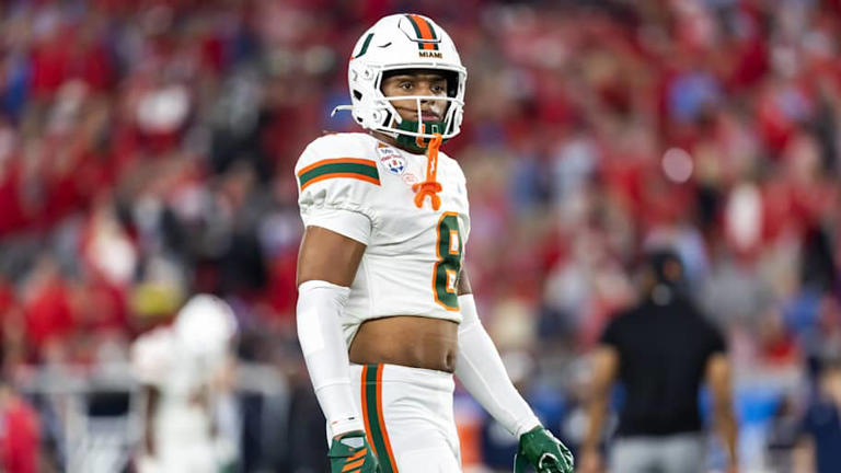 Miami DB using Sean Taylor as inspiration vs. Indiana is simply amazing