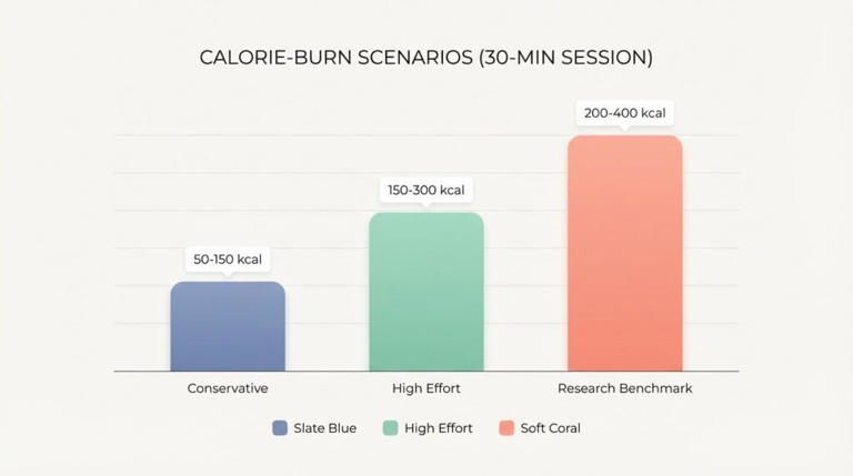 How many calories do you burn in a red light infrared sauna?