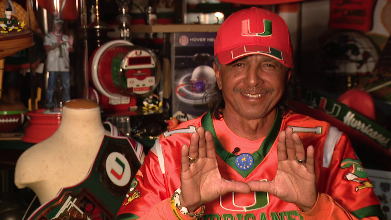 Tampa diehard 'Cane Freak' is 2025 University of Miami fan of the year