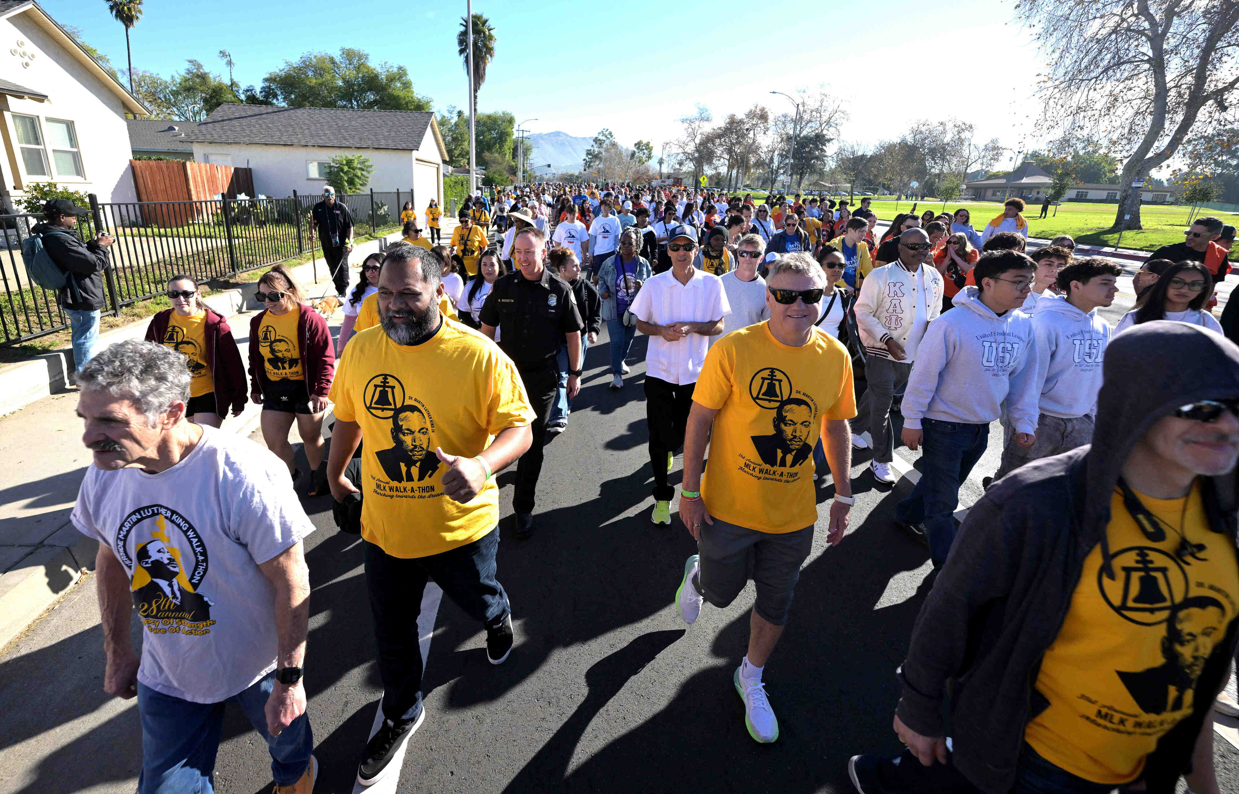 Riverside starts Martin Luther King Jr. Day with annual walk-a-thon