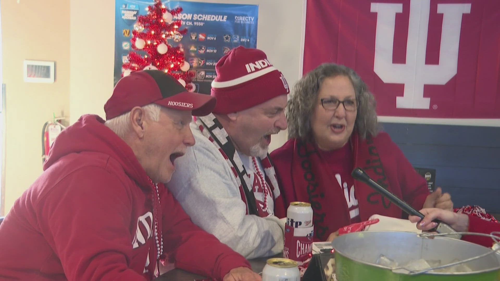 Southern Indiana fans gather to watch IU's championship game