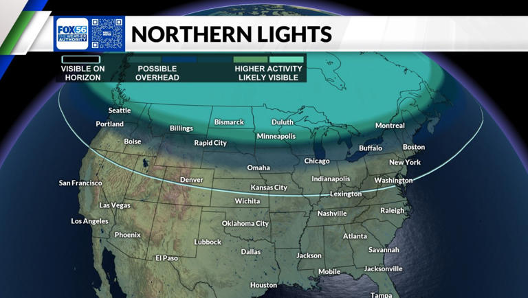 Northern lights may be visible in Kentucky tonight: What to know