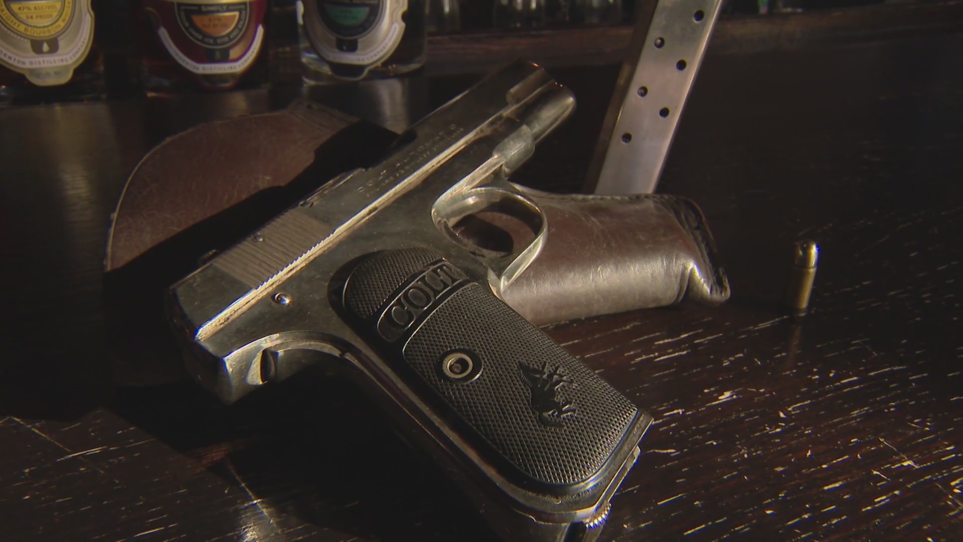 Hidden history: Prohibition-era gun discovered in walls of Thornton ...