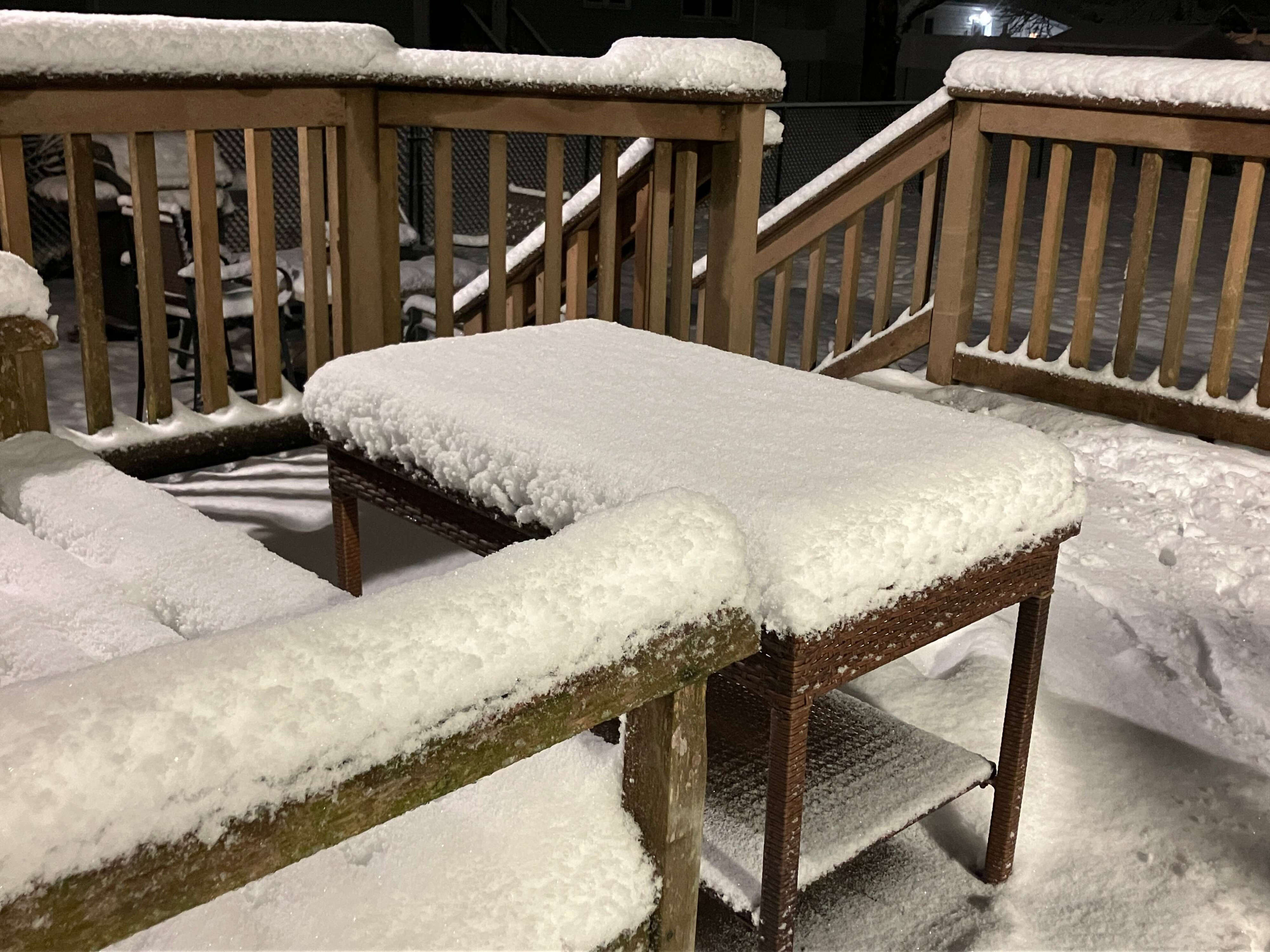 NJ weather: Snow totals top 4 inches in 7 counties for Sunday’s storm ...