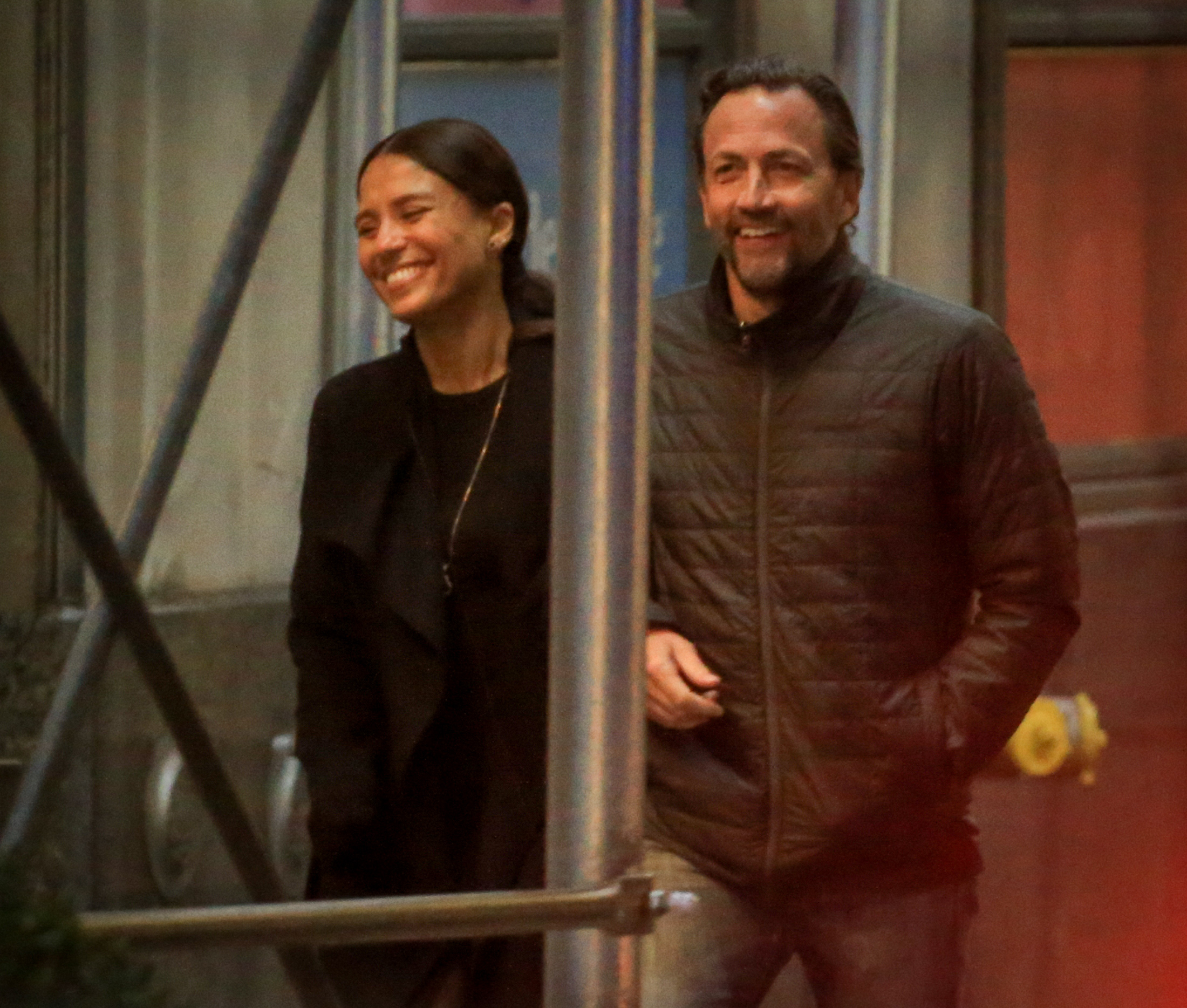 Andrew Shue and Marilee Fiebig telling friends they want to get married ...