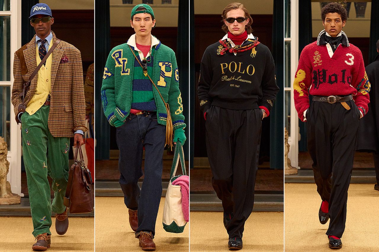 Ralph Lauren's latest menswear show had us at Tyson Beckford