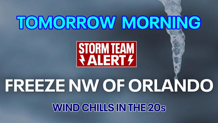 Orlando weather: Cold snap triggers Storm Team alert across Central Florida