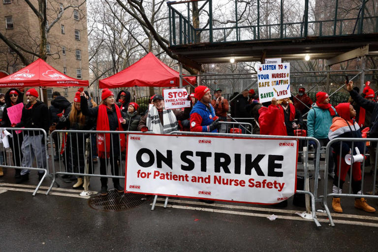 Largest nurses strike in NYC history reaches 2nd week as both sides dig ...