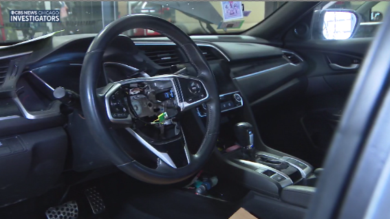 Chicago police warning residents of increase in Honda airbag thefts