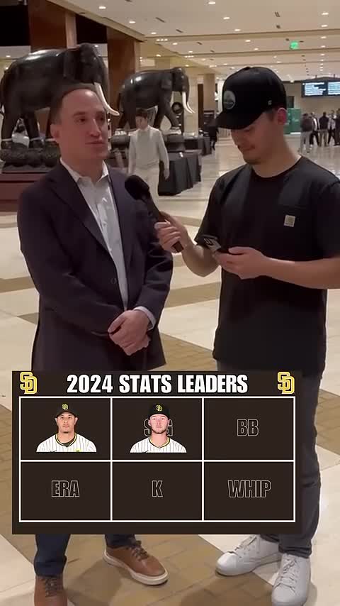We quizzed a TikTok star on the 2024 Padres 🤔🤔 #padres #mlb #mlbtrivia ...