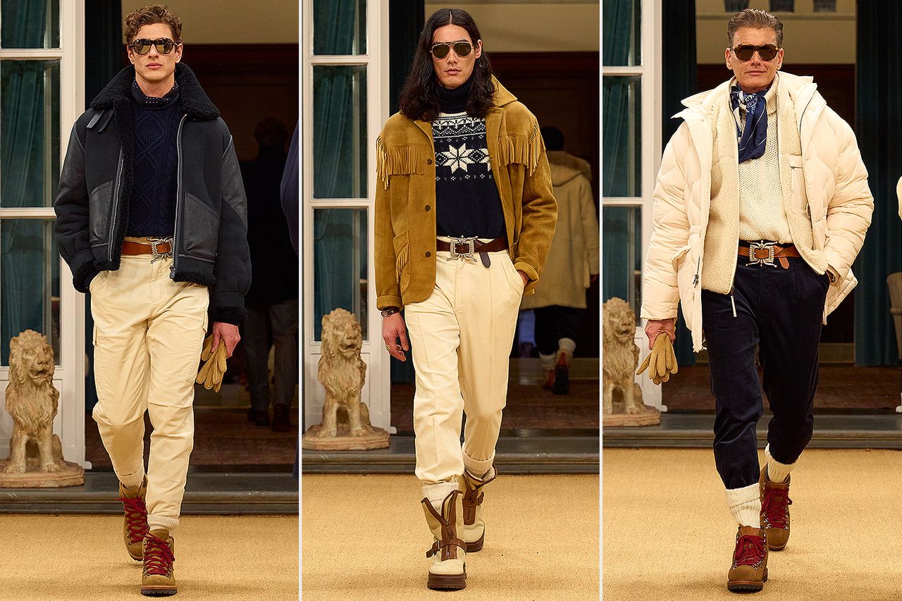 Ralph Lauren's latest menswear show had us at Tyson Beckford