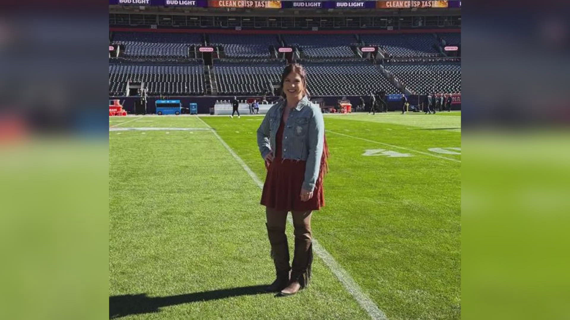 Meet the singer who belted out the national anthem before the Broncos ...