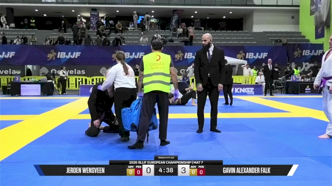Gavin Alexander Falk vs Jeroen Wensveen 2026 European Jiu-Jitsu IBJJF ...