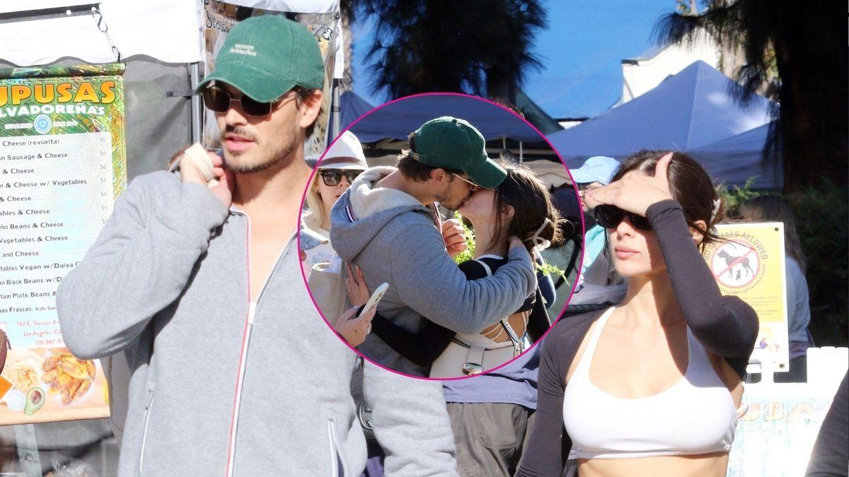 Gleb Savchenko packs on the PDA with model Kaitlin Trujillo 9 months ...
