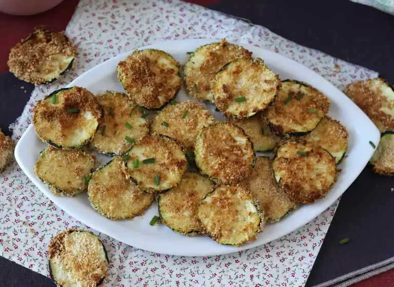 Zucchini-Chips mit Air Fryer