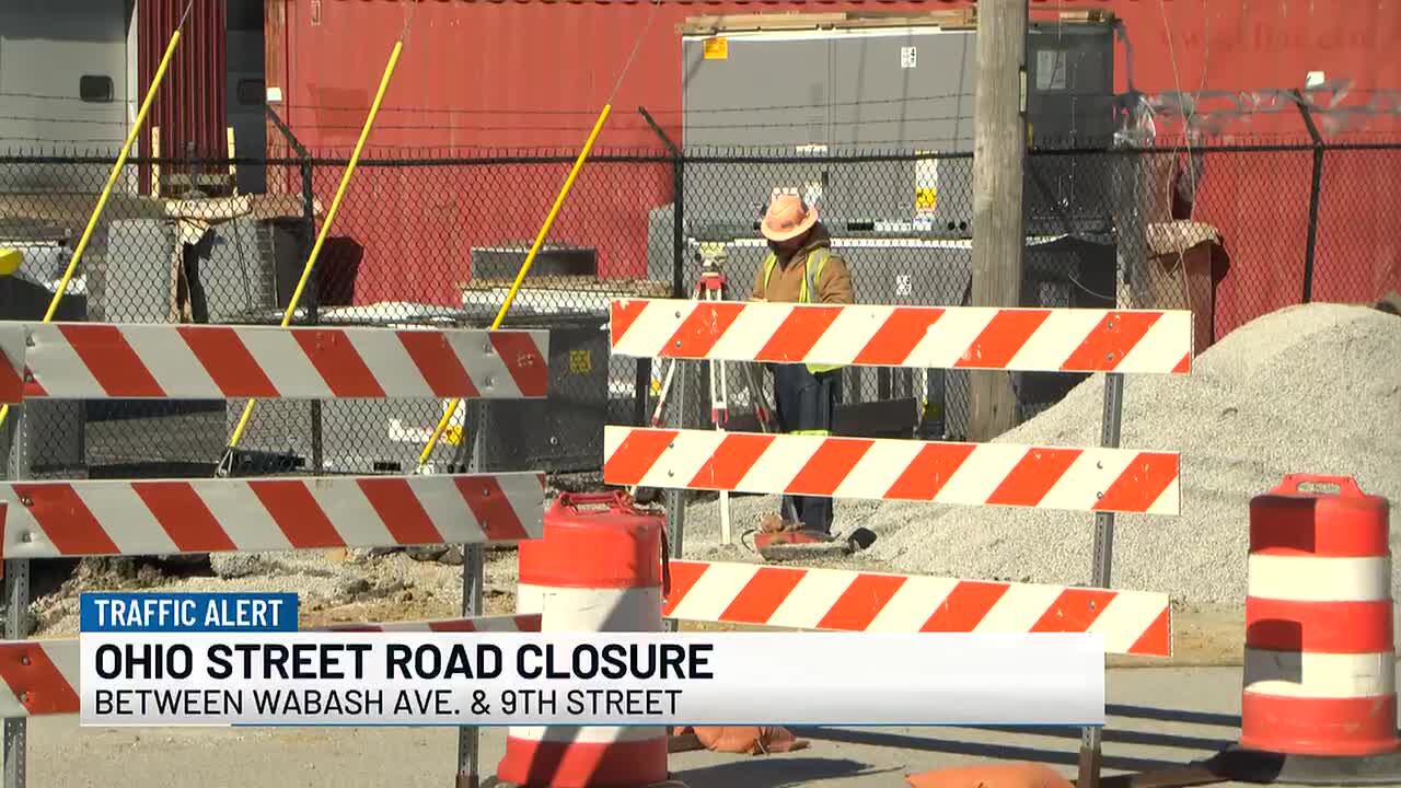 Part of Ohio Street closed, utility officials say