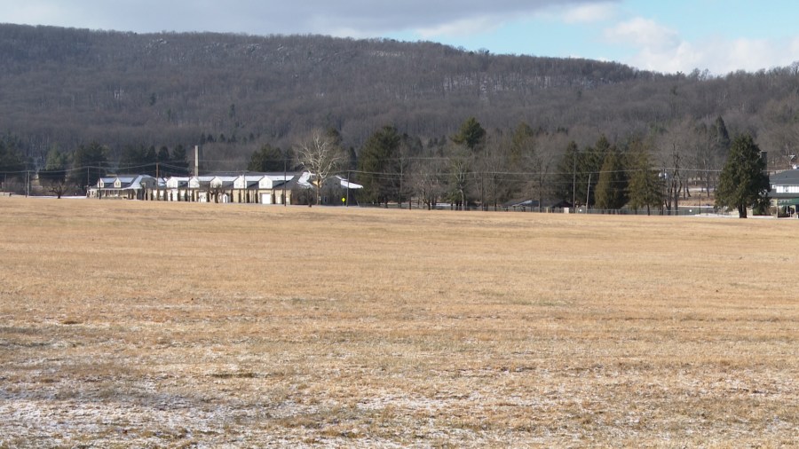 Abandoned barracks on former military installation being converted to ...