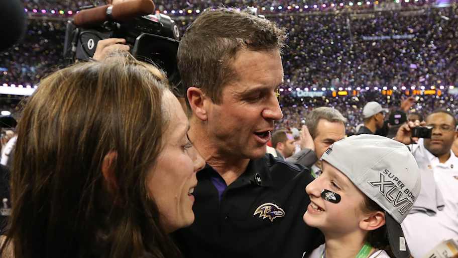 John Harbaugh’s wife Ingrid steals spotlight during Giants’ grand entrance