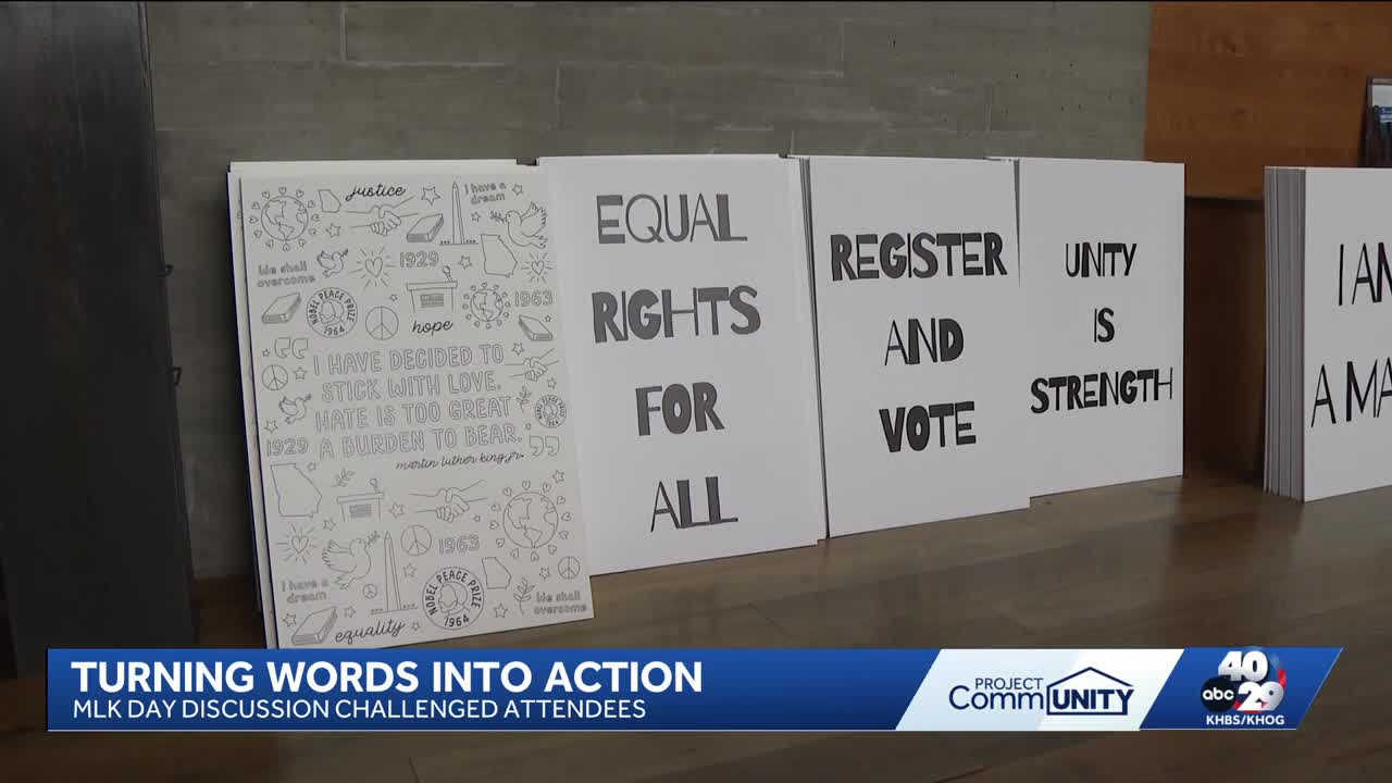 NWA MLK discussion challenges community