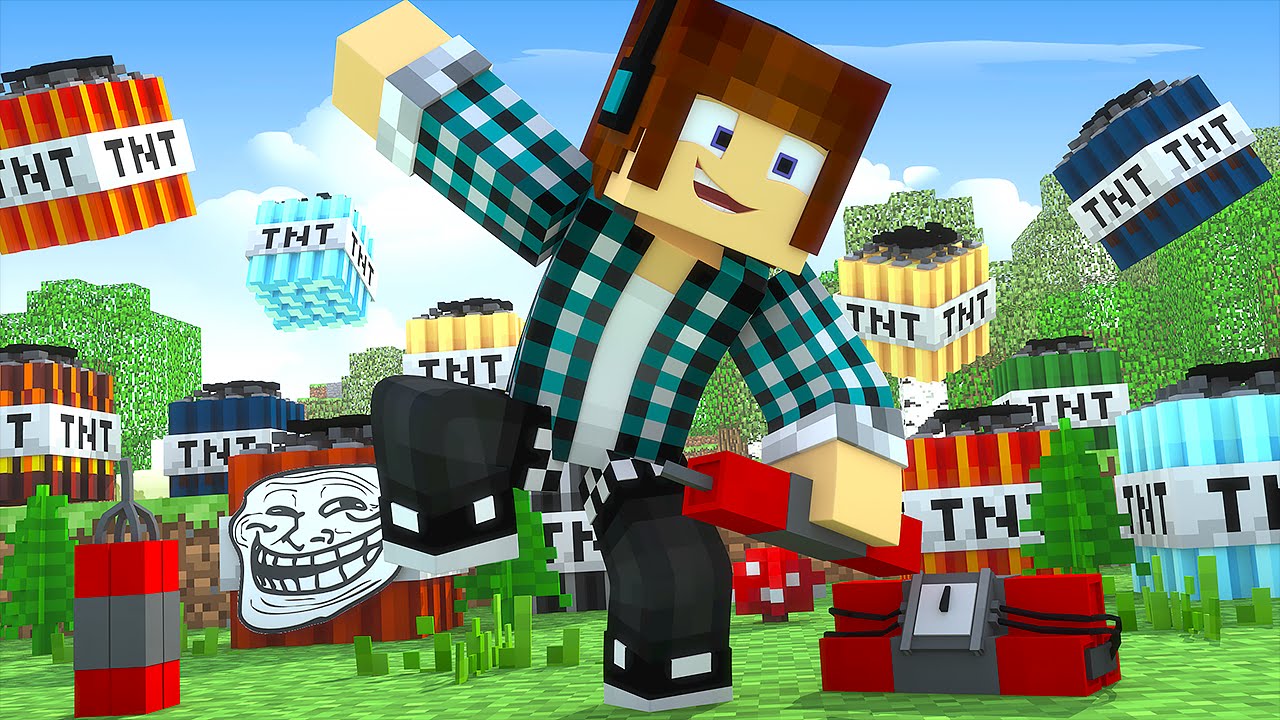 Minecraft: TNT para trolar seus amigos (novas TNTs Minecraft)