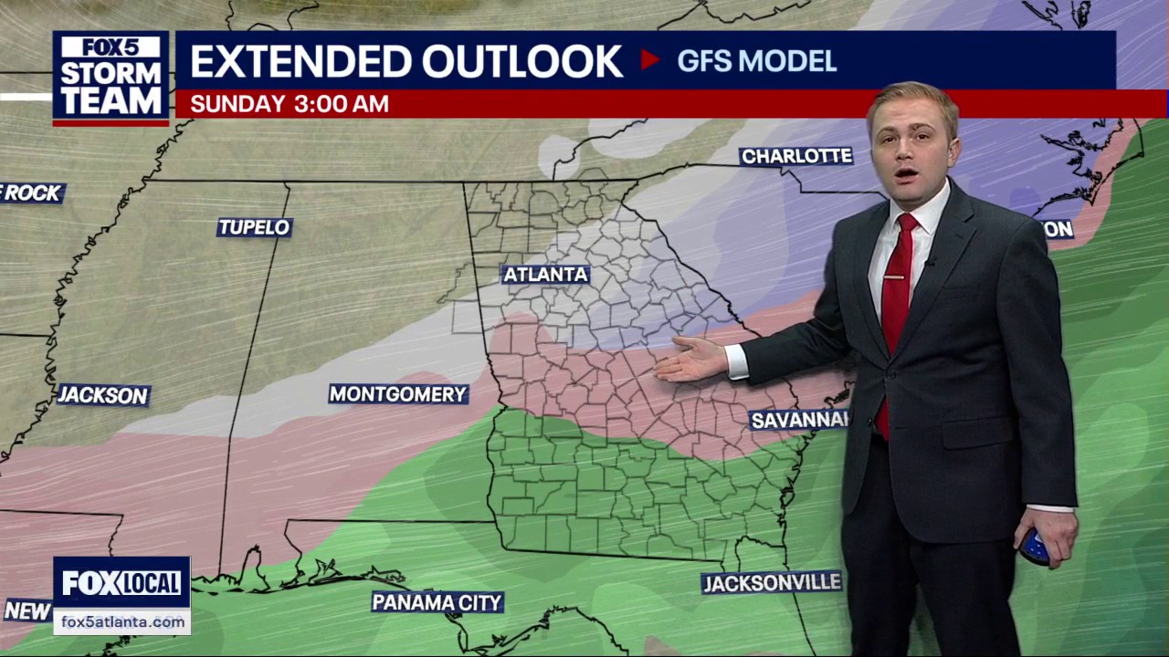 Major winter storm threatens Georgia this weekend