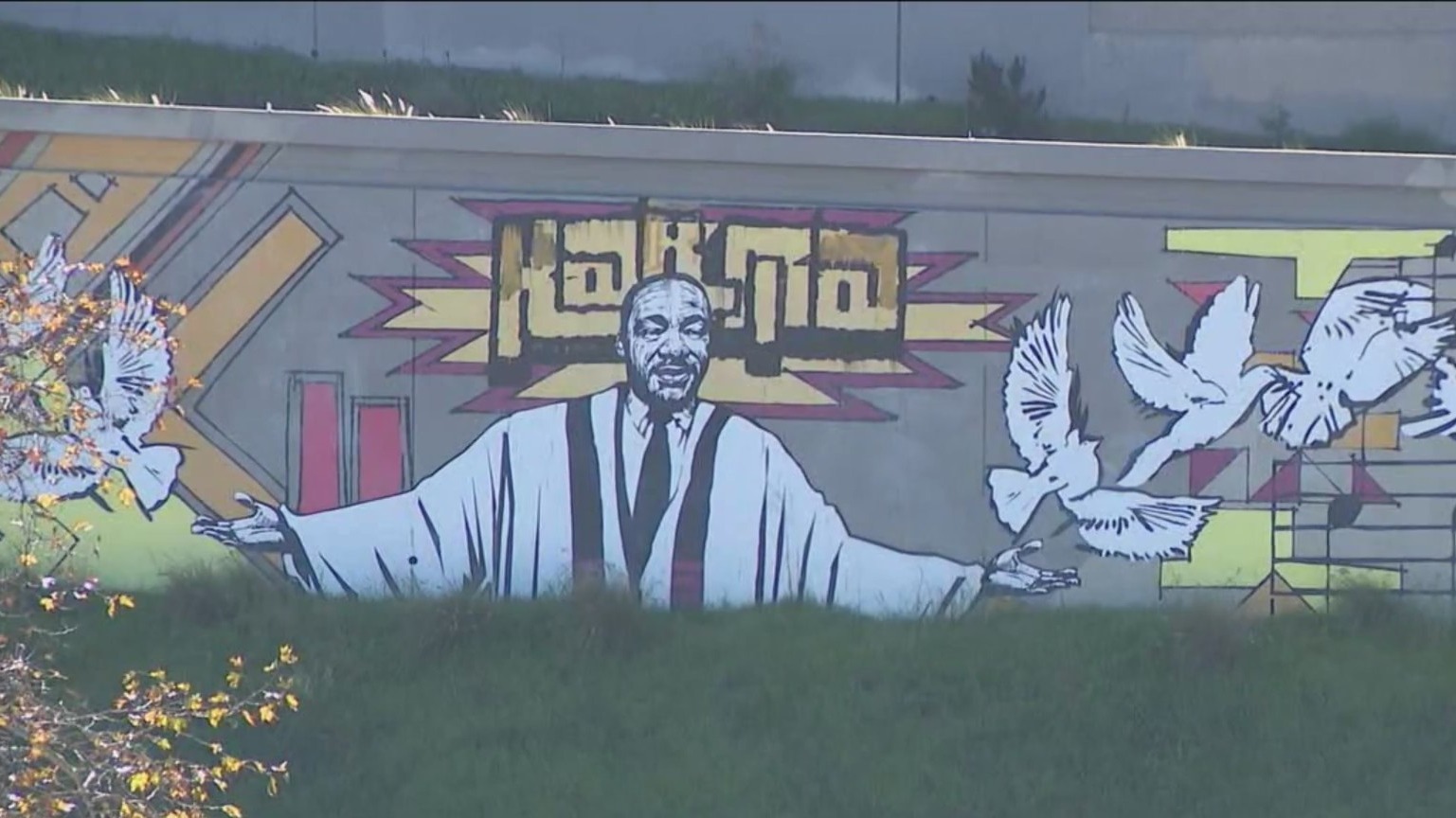 MLK Jr. mural vandalized in San Diego