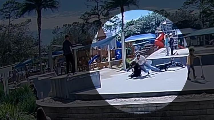 Video shows teen thrown off e-bike at skate park; Jacksonville officer ...