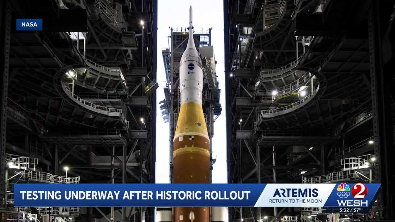 NASA nears historic return to the moon as Artemis launch prep continues