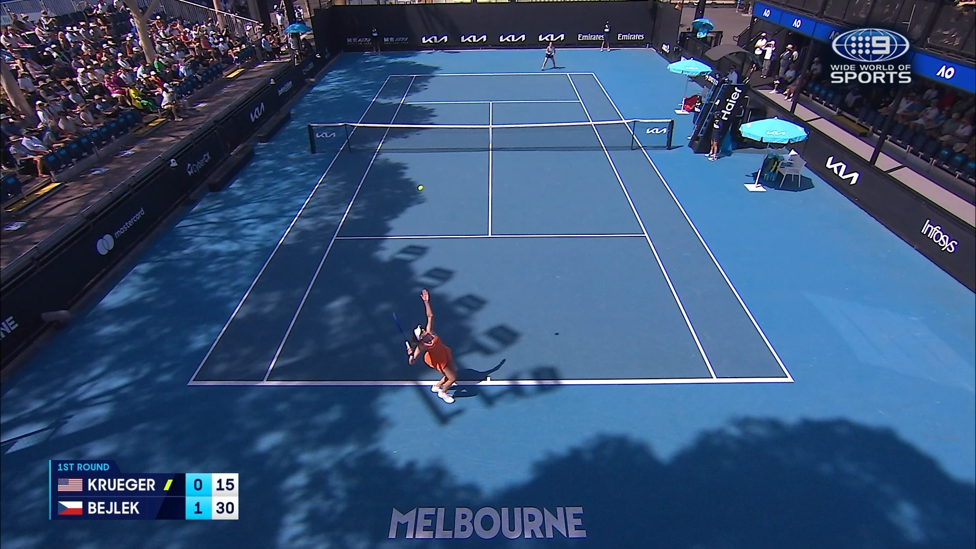 Australian Open highlights: Ashlyn Krueger vs Sara Bejlek