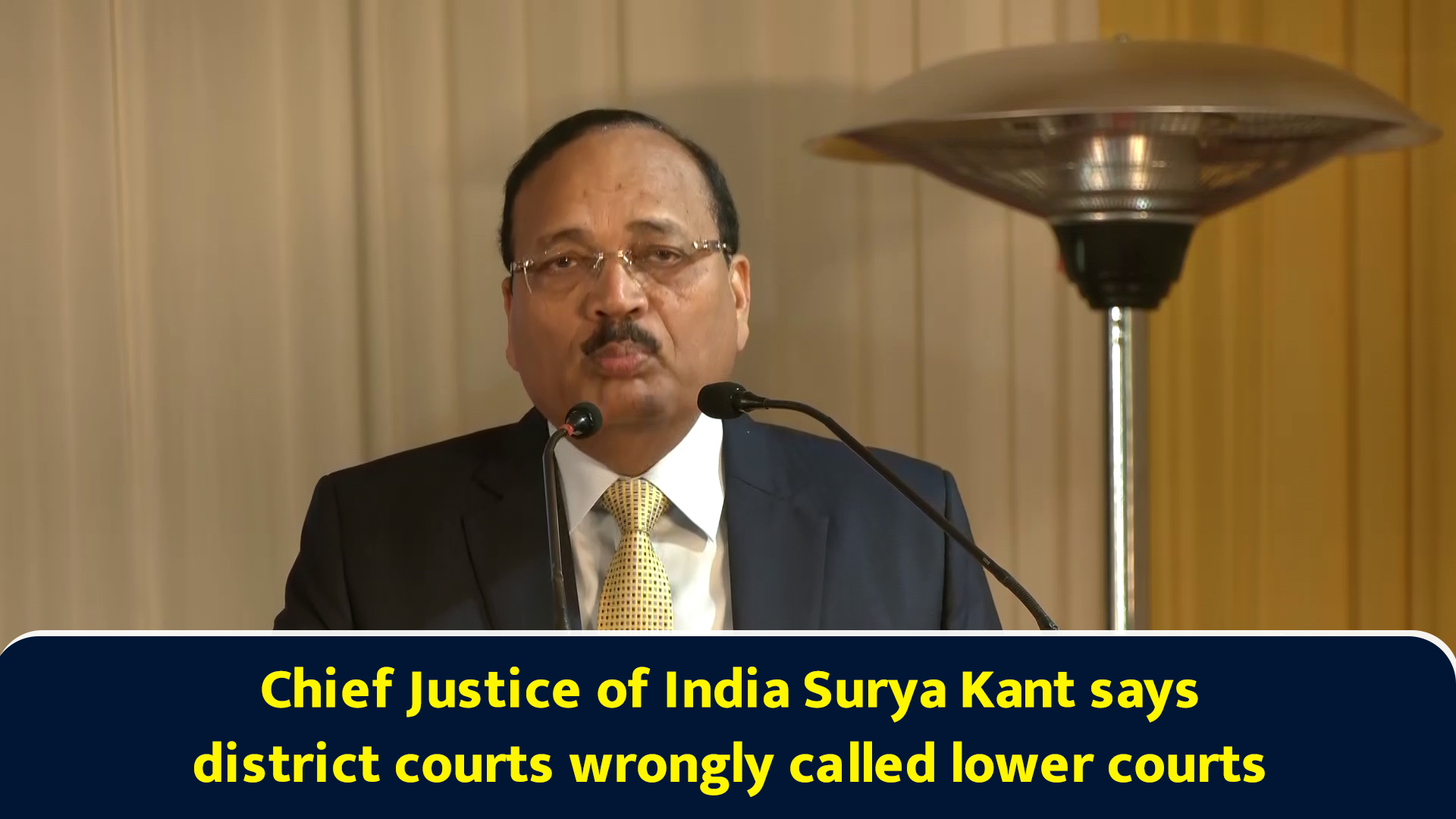 Chief Justice of India Surya Kant says district courts wrongly called ...