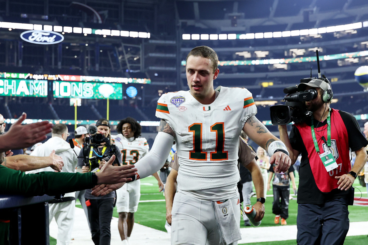 Carson Beck under fire for what he did after loss in national championship