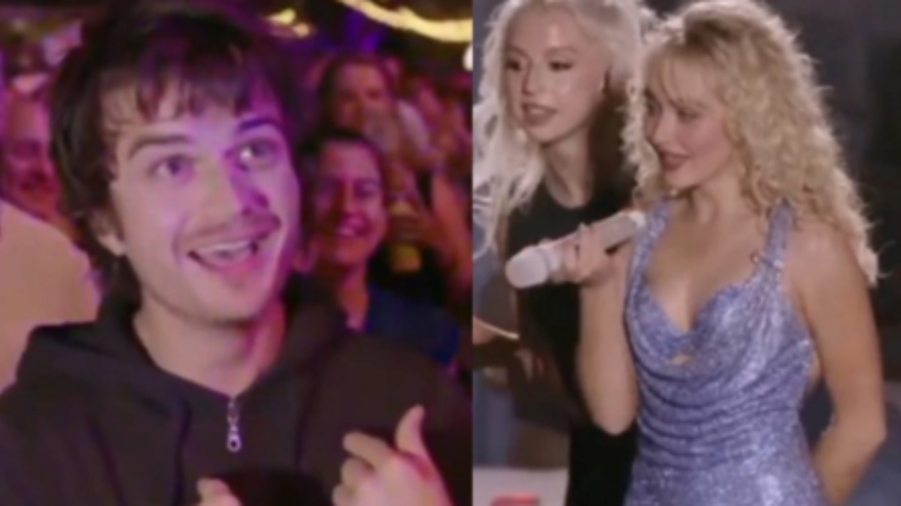 Joe Keery and Sabrina Carpenter fuel dating buzz after viral concert ...