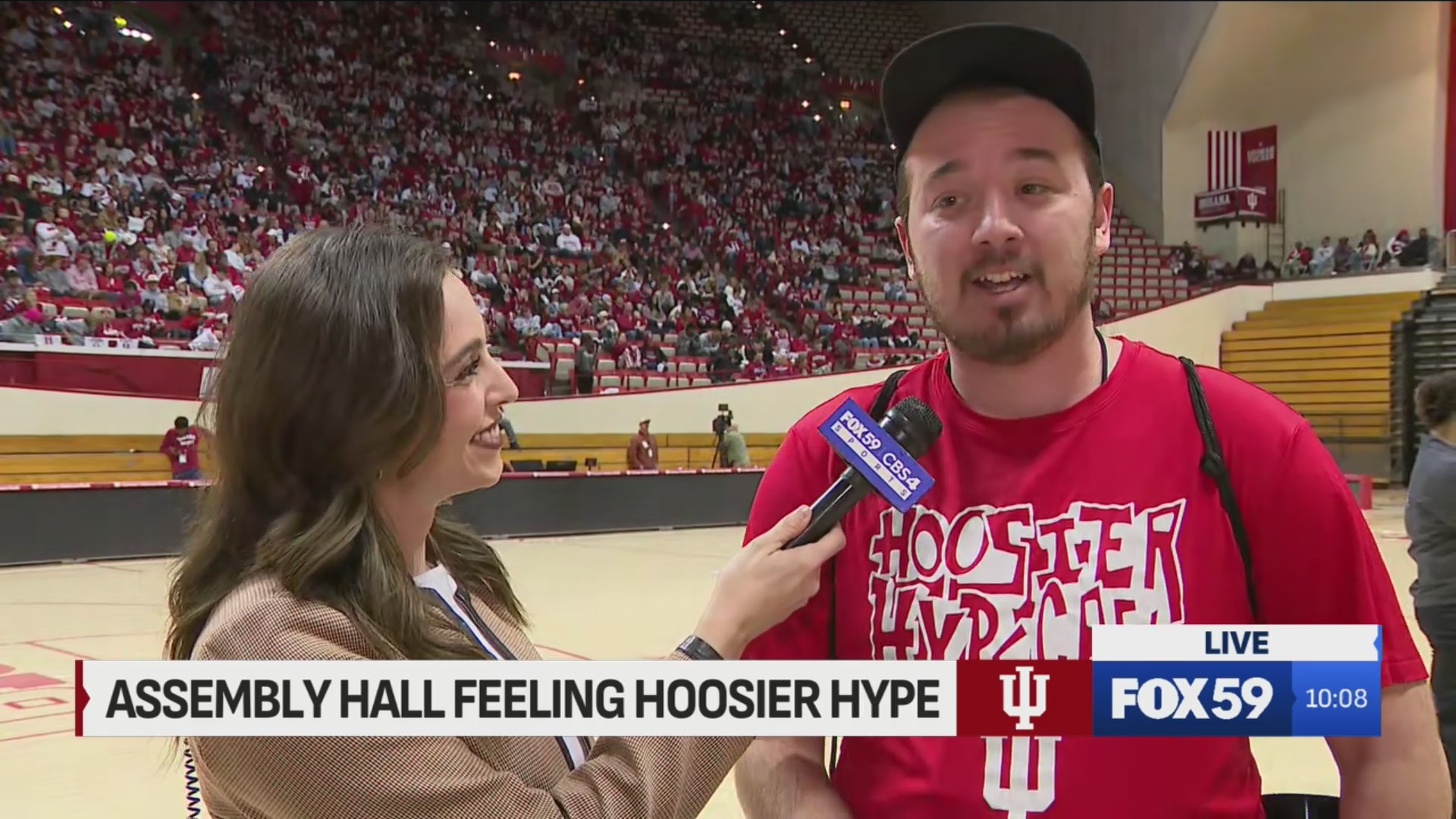 Hoosier hype crew talks about hyping up the crowd at Assembly Hall