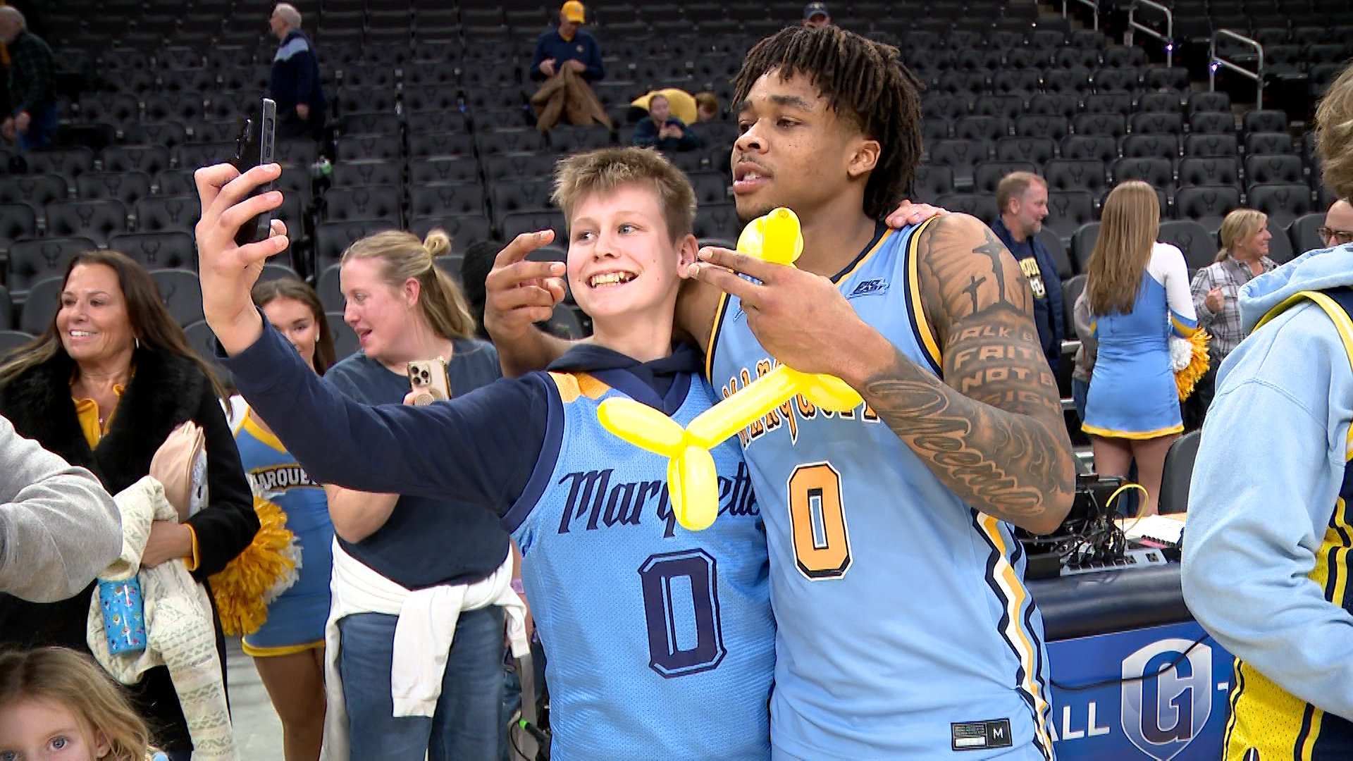 Nigel James Jr. goes for 38 as Marquette edges Providence 105-104 in OT