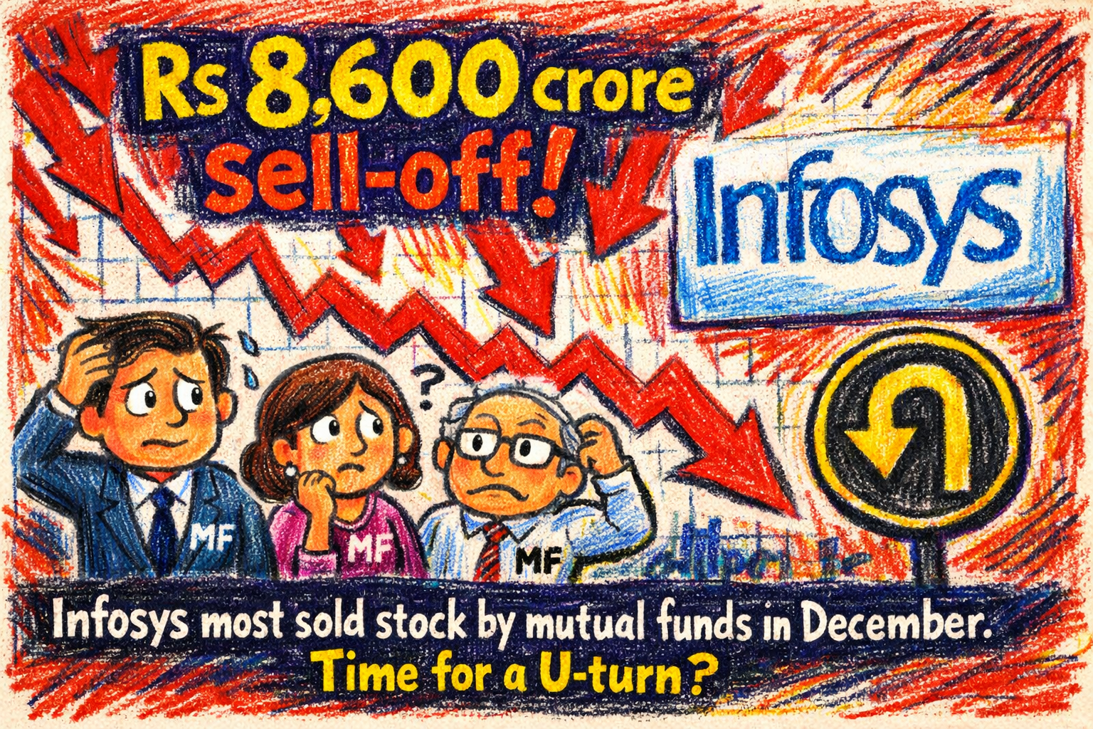 Rs 8,600 crore selloff! Infosys most sold stock by mutual funds in ...
