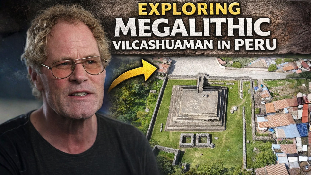Exploring megalithic Vilcashuaman in Peru