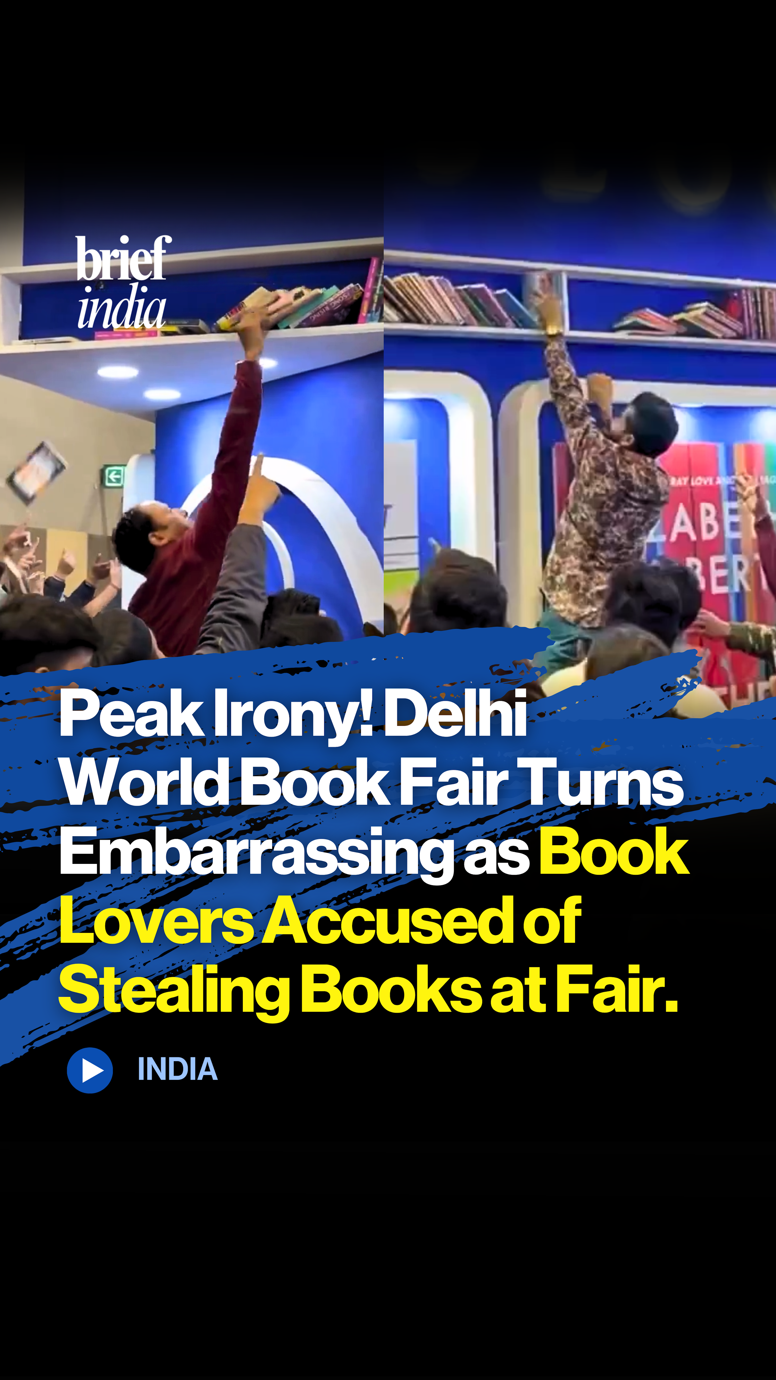 Delhi World Book Fair viral video sparks outrage