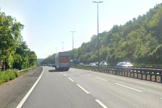 'Collapsed manhole cover' closes M4 junction for several days