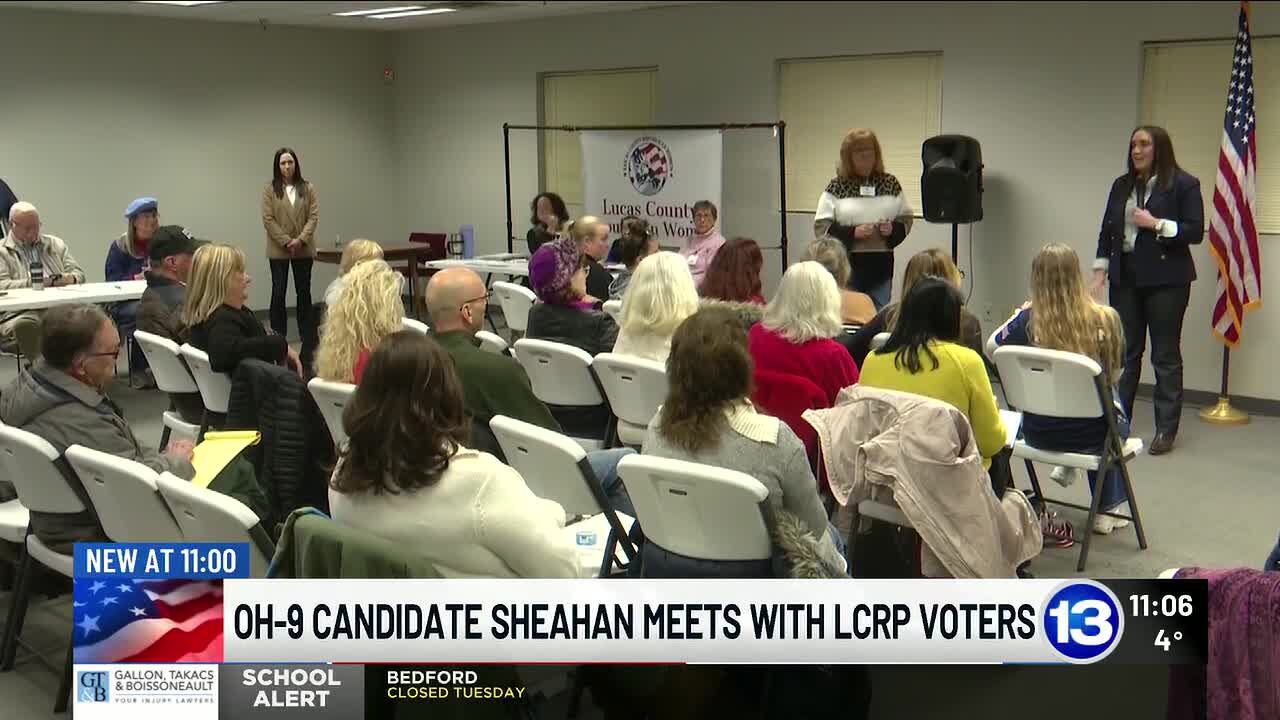 Former ICE deputy director Madison Sheahan and Ohio 9th Congressional ...