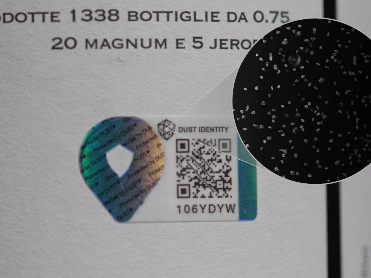 Il diamante per rendere unica una bottiglia