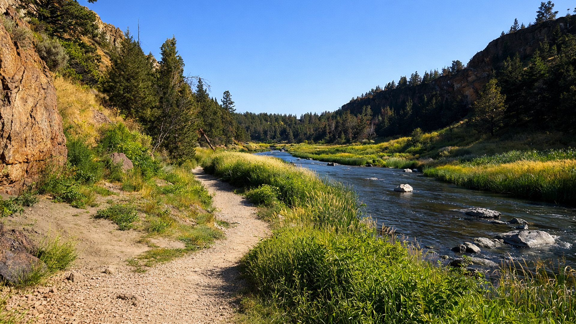 Smith Rock State Park Oregon – jyrkät kalliot ja Crooked River (4K)