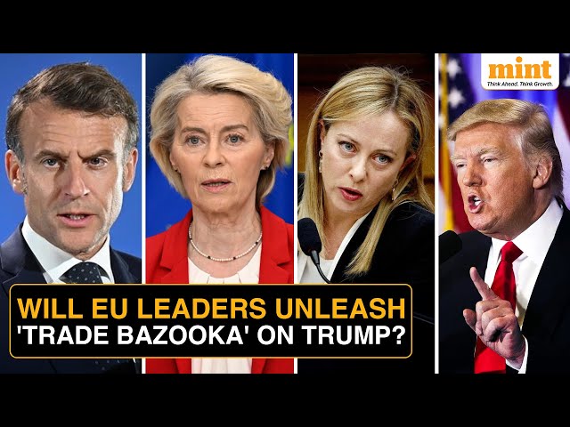 Trump vs Europe trade showdown escalates as EU ready to launch trade ...