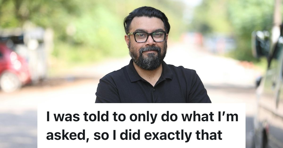 Wife gets angry with her husband when he takes initiative, so instead ...