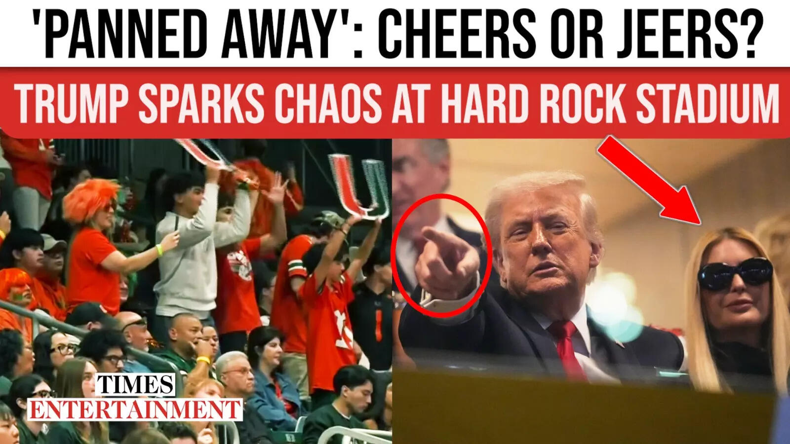 Trump booed loudly as Miami stadium erupts during College Football Playoff