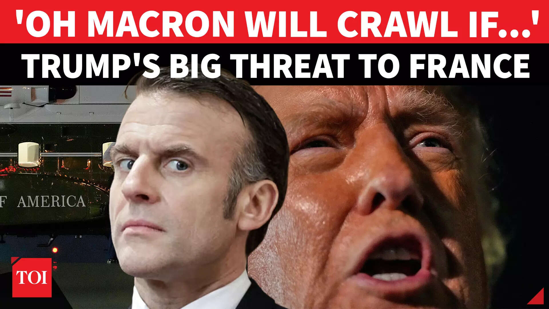 Trump blasts Macron; threatens huge 200% tariffs on France if it doesn ...