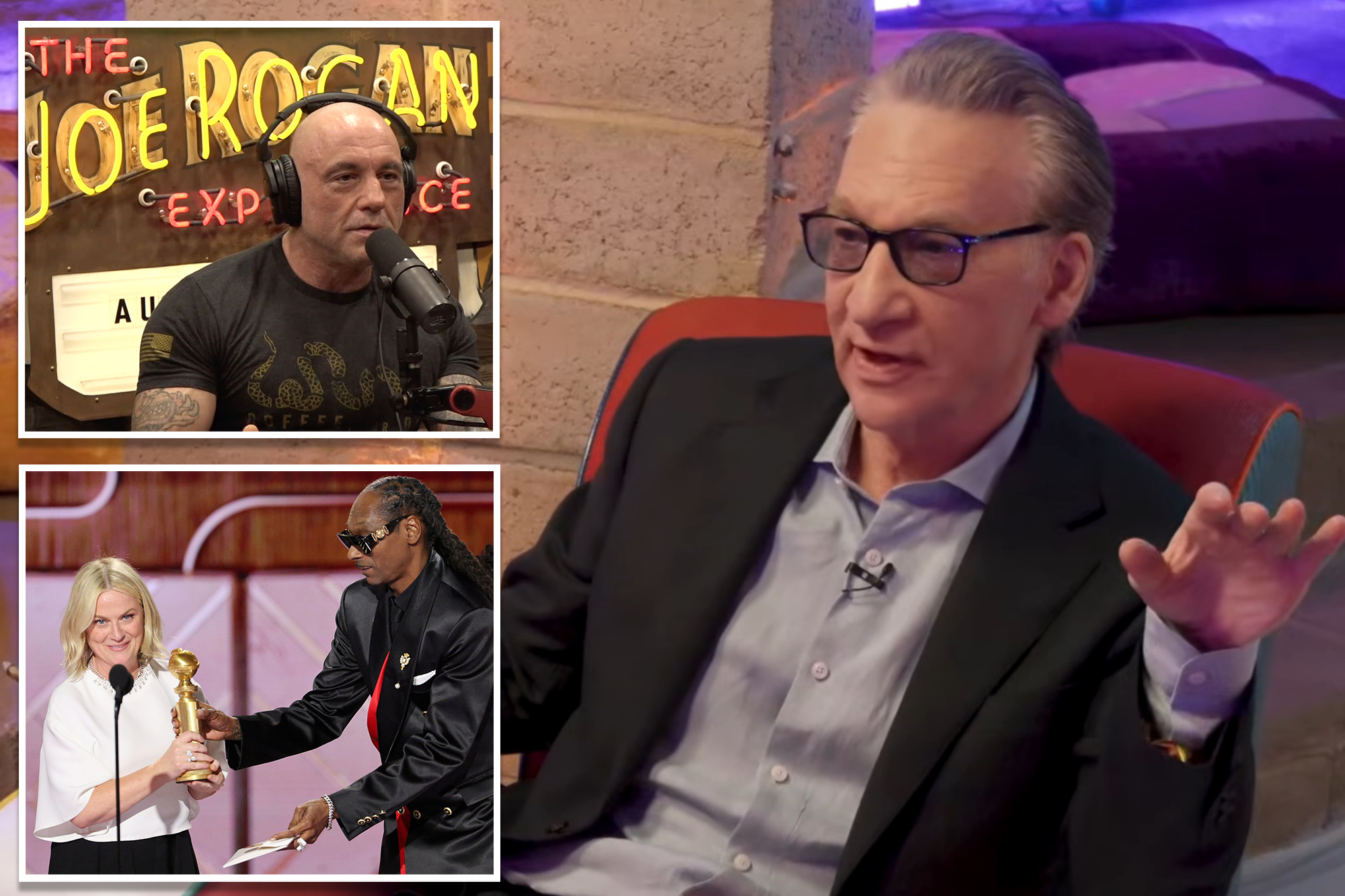 Bill Maher tears into Golden Globes for Joe Rogan podcast snub: 'Only ...